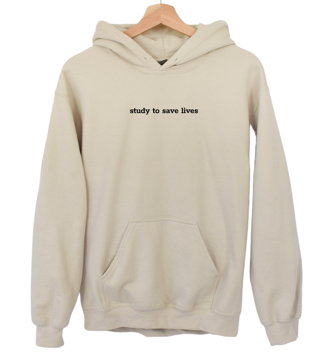 "Study to Save Lives" Hoodie – JH Craft and Co.